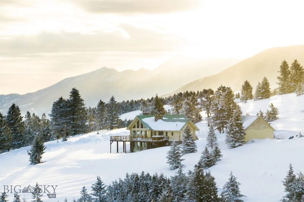 22.5 Acres with Log Home and Mountain Views in Bozeman, Montana - WA Online