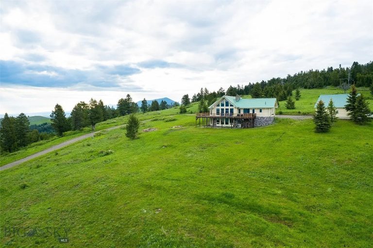 22.5 Acres with Log Home and Mountain Views in Bozeman, Montana - WA Online
