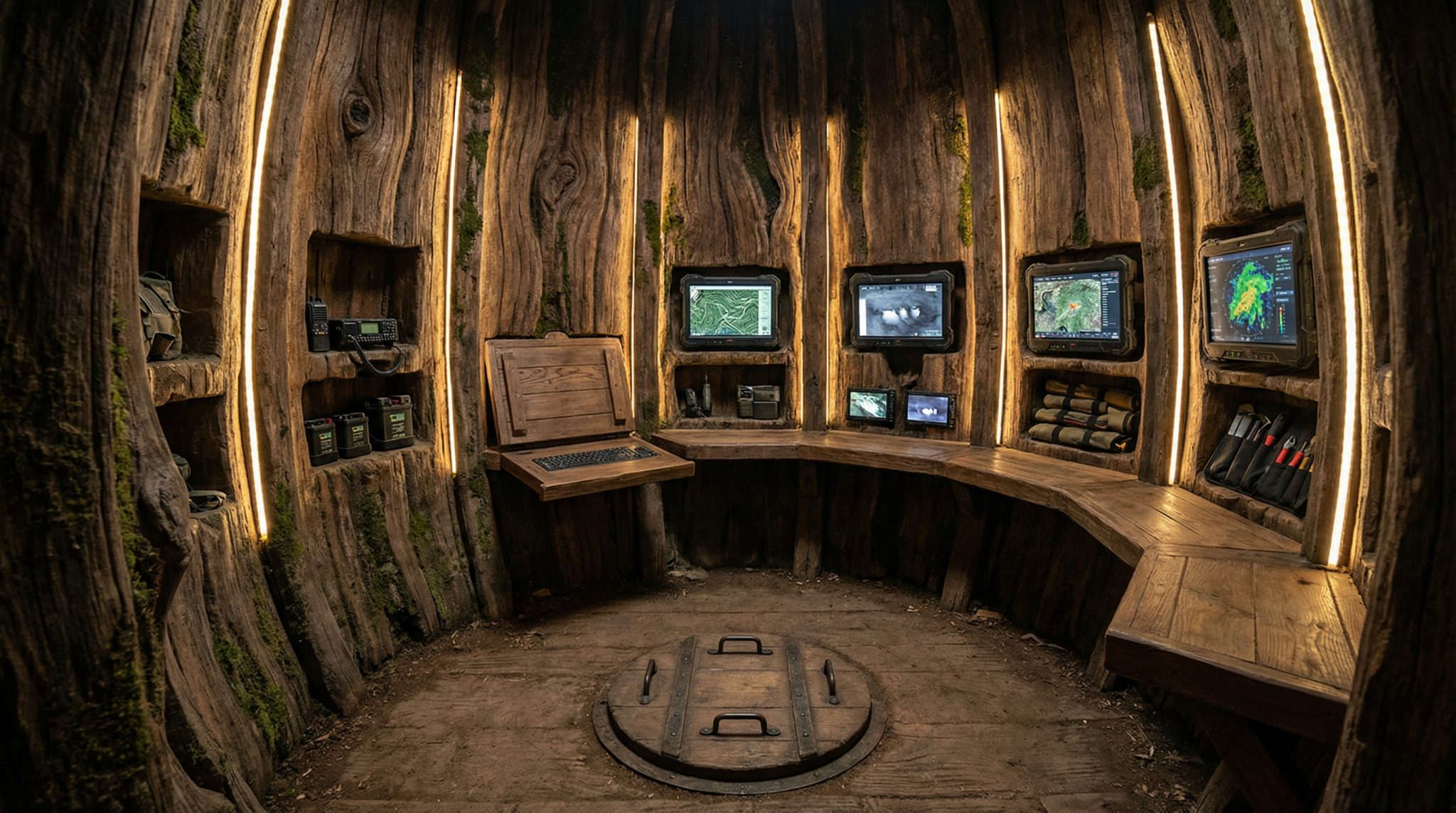 Hidden Tree Shelter: Inside a Secret Forest Hideout - WA Online
